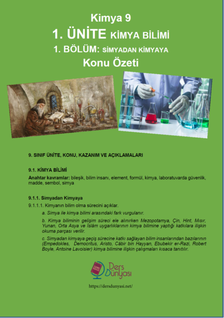 Kimya 9